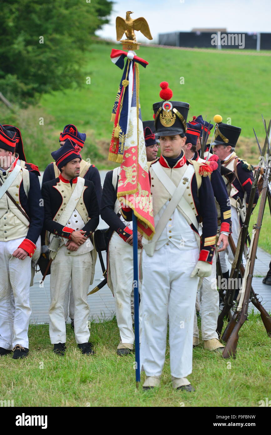 Battle of Waterloo, Belgium, bicentennial Stock Photo - Alamy