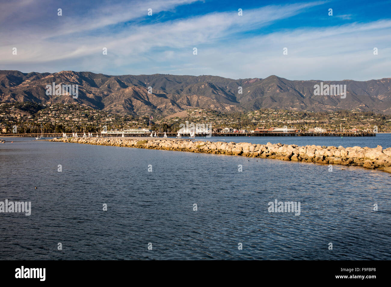 Santa barbara breakwater hi-res stock photography and images - Alamy