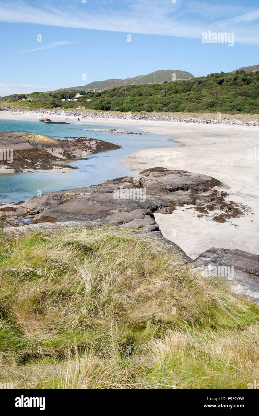 Derrymore Bay Beach; Waterville; County Kerry; Ireland Stock Photo - Alamy