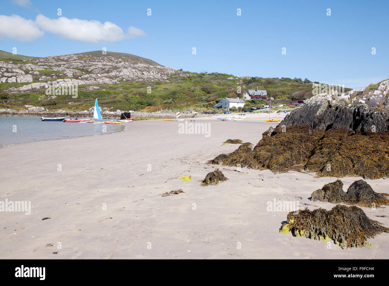 Derrymore Bay Beach; County Kerry; Ireland Stock Photo - Alamy