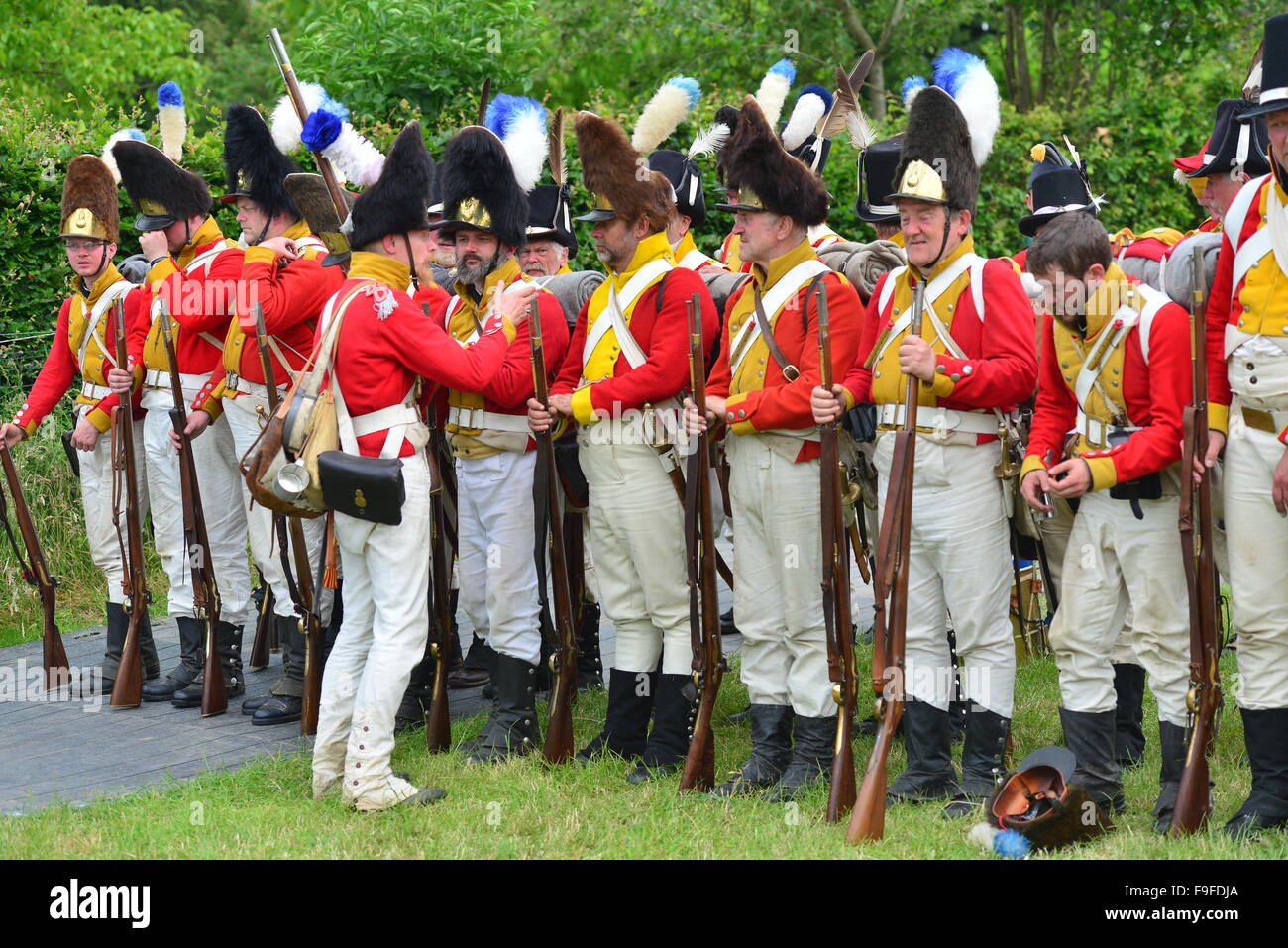 Battle of Waterloo, Belgium, bicentennial Stock Photo - Alamy
