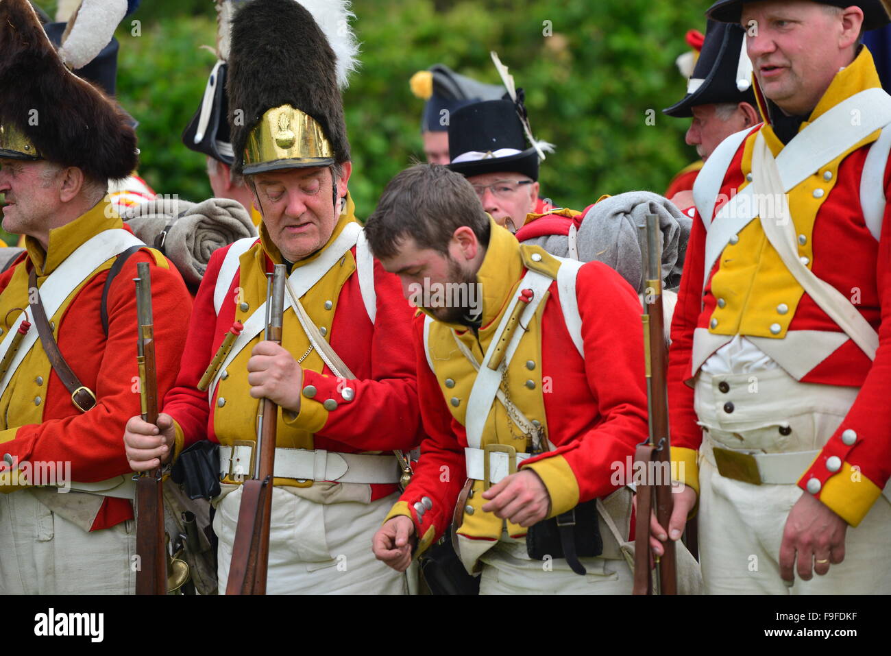 Battle of Waterloo, Belgium, bicentennial Stock Photo - Alamy