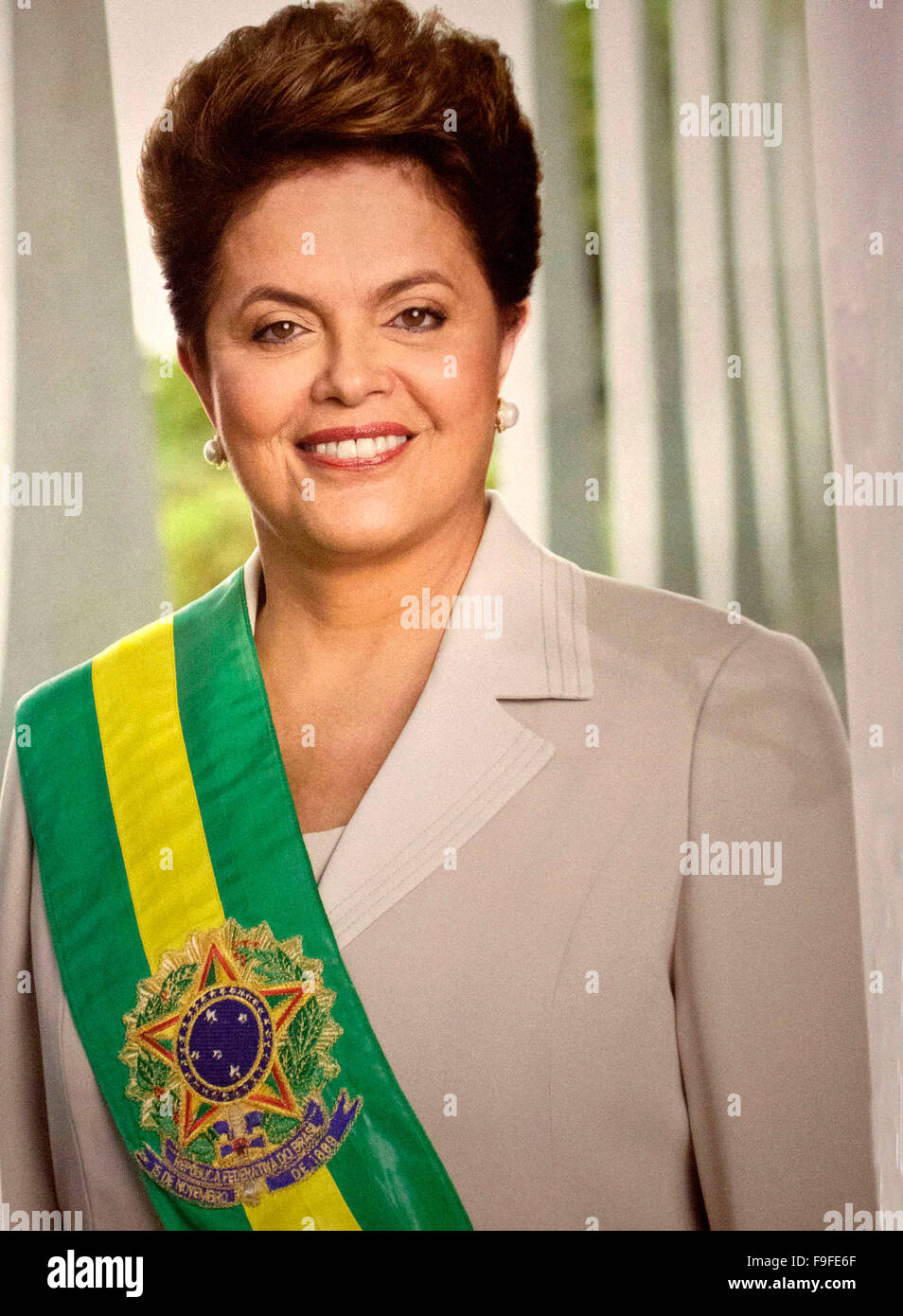 DILMA ROUSSEFF BRAZILIAN PRESIDENT Stock Photo - Alamy