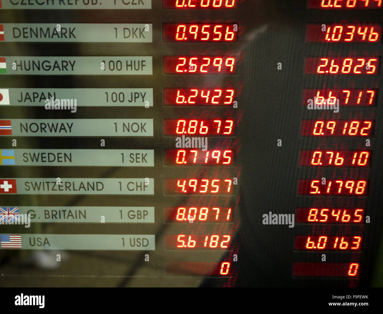 Currency Change Rates Stock Photo - Alamy