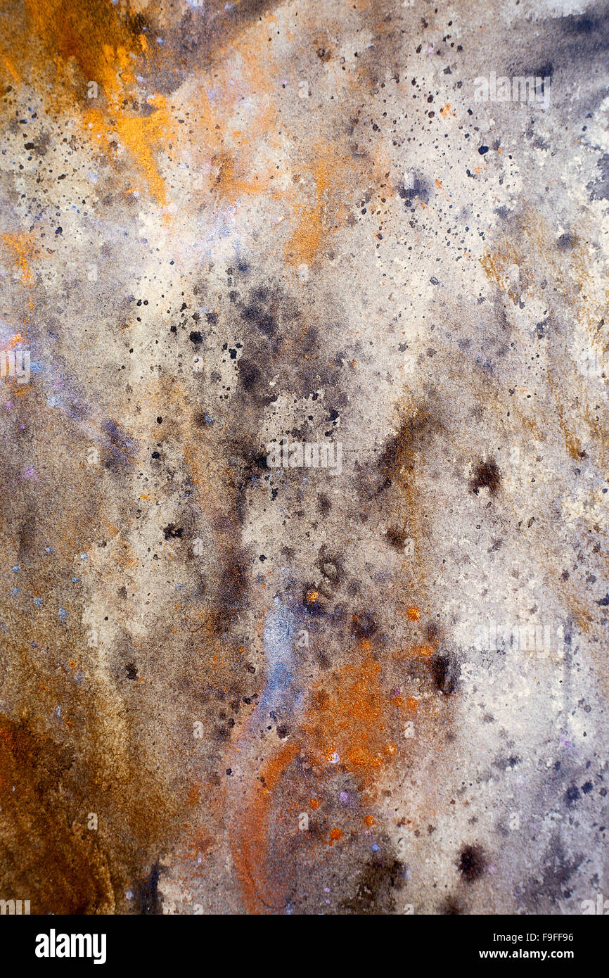 abstract color Backgrounds, painting colage with spots, rust structure ...