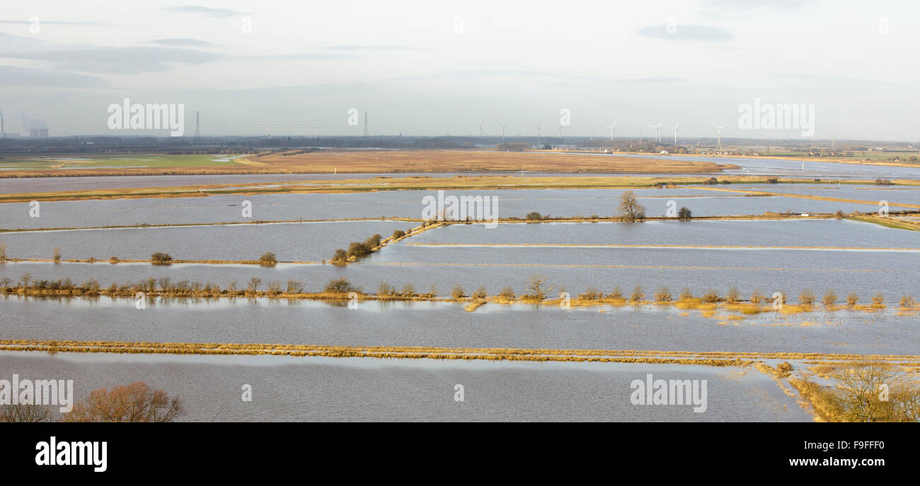 Alkborough Flats, Managed Realignment site, North Lincolnshire, England ...