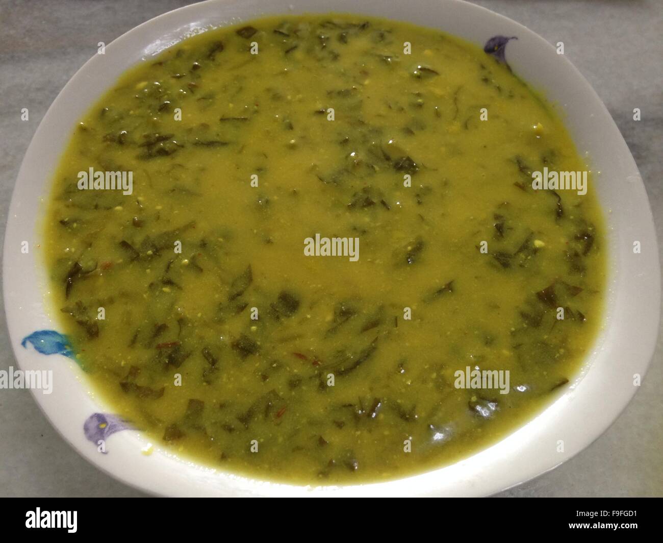 Home cooked Indian food for 1 year old baby with very less spice Stock ...