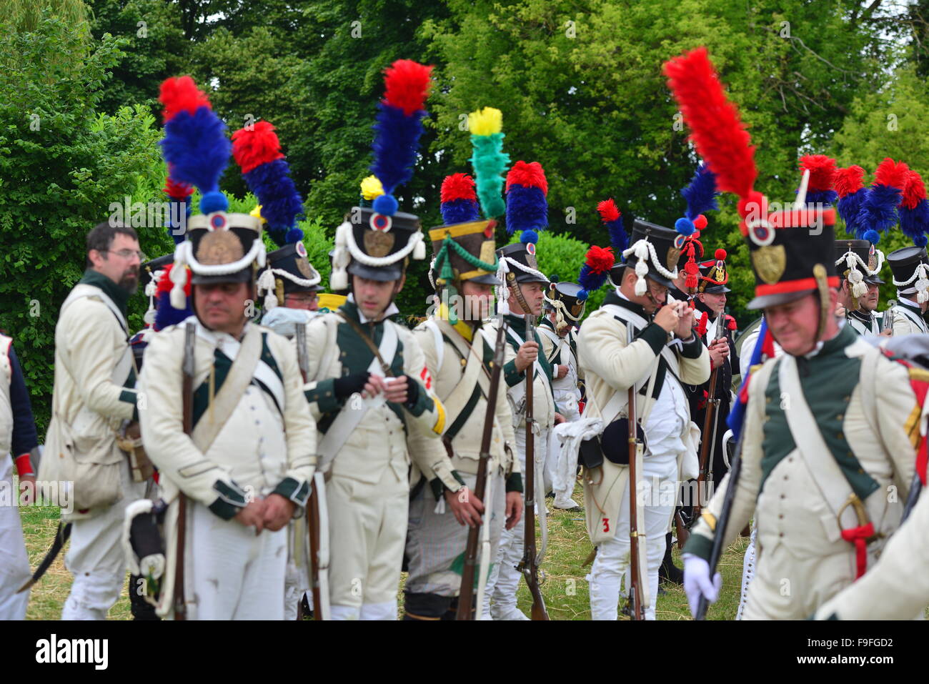 Battle of Waterloo, Bicentennial, Waterloo, Belgium Stock Photo - Alamy