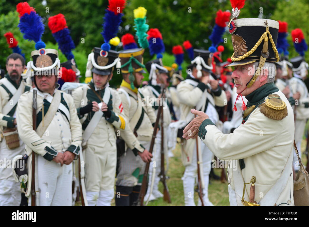 Battle of Waterloo, Bicentennial, Waterloo, Belgium Stock Photo - Alamy