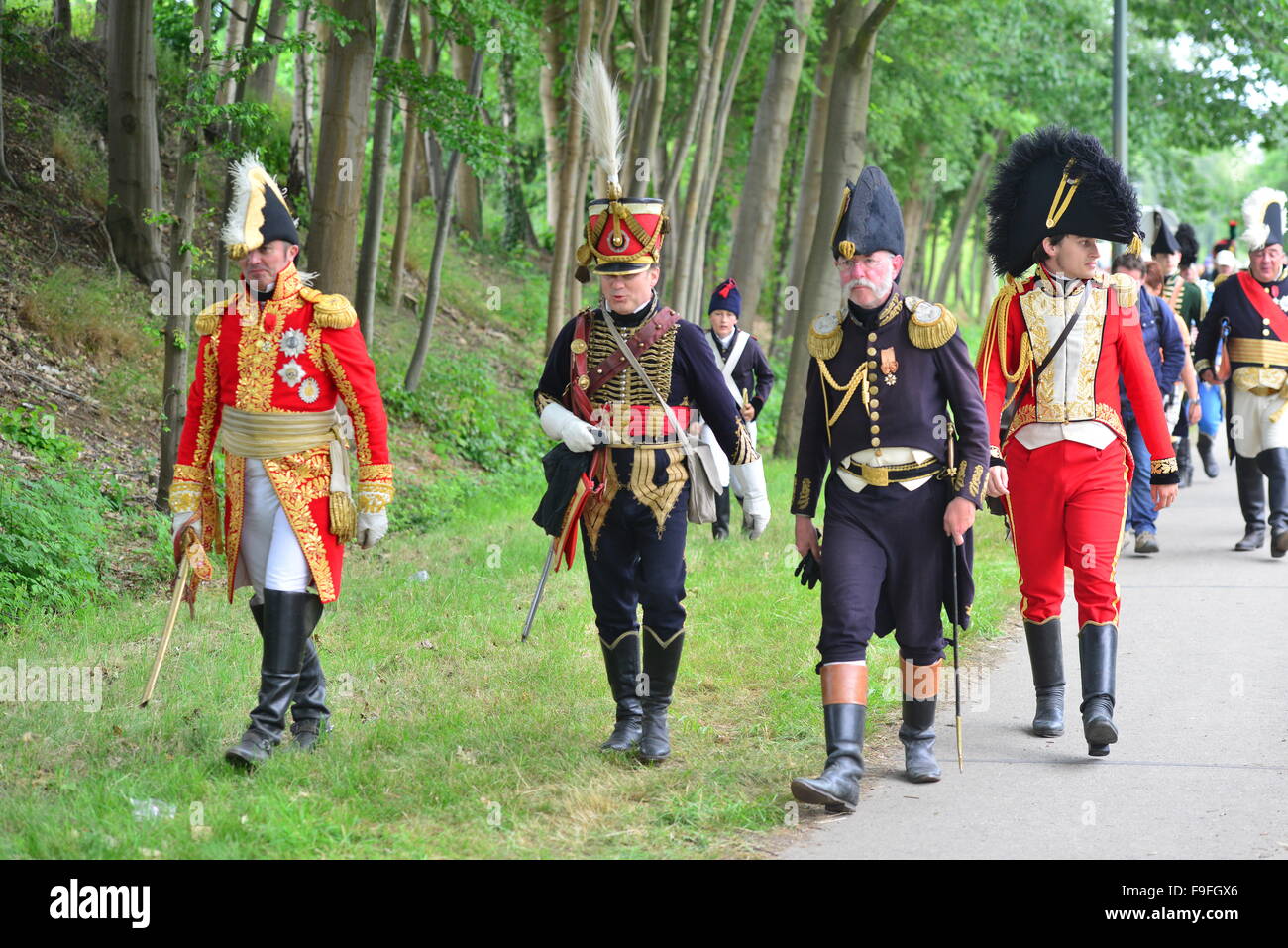 Battle of Waterloo, Bicentennial, Waterloo, Belgium Stock Photo - Alamy