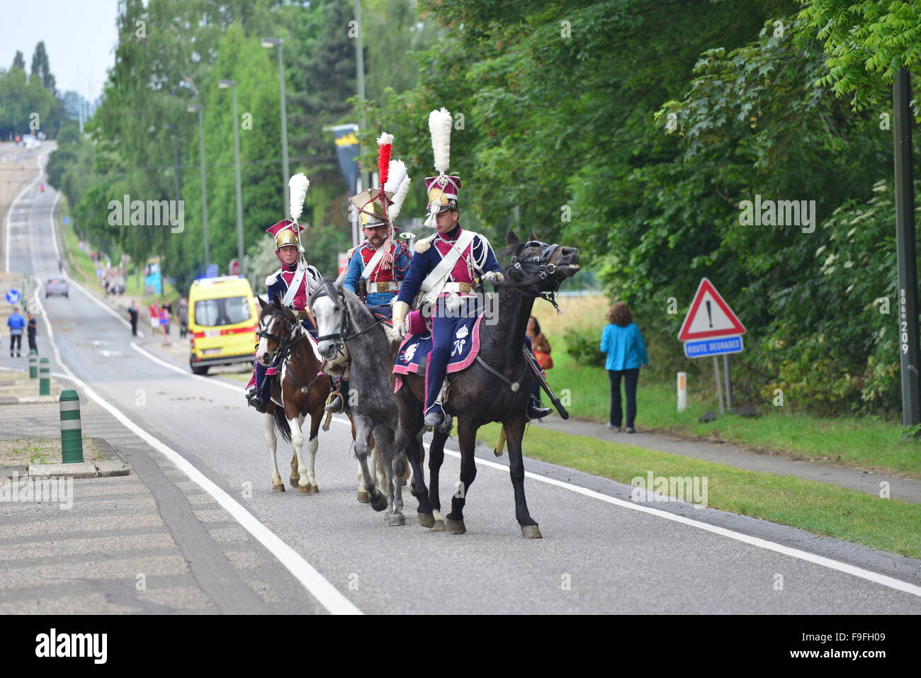 Battle of Waterloo, Bicentennial, Waterloo, Belgium Stock Photo - Alamy