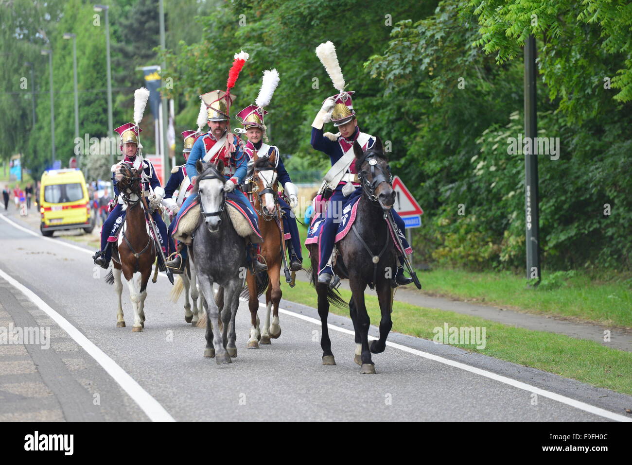 Battle of Waterloo, Bicentennial, Waterloo, Belgium Stock Photo - Alamy