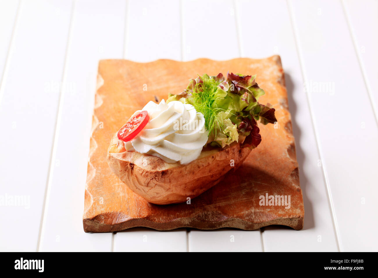 Half jacket potato hi-res stock photography and images - Alamy