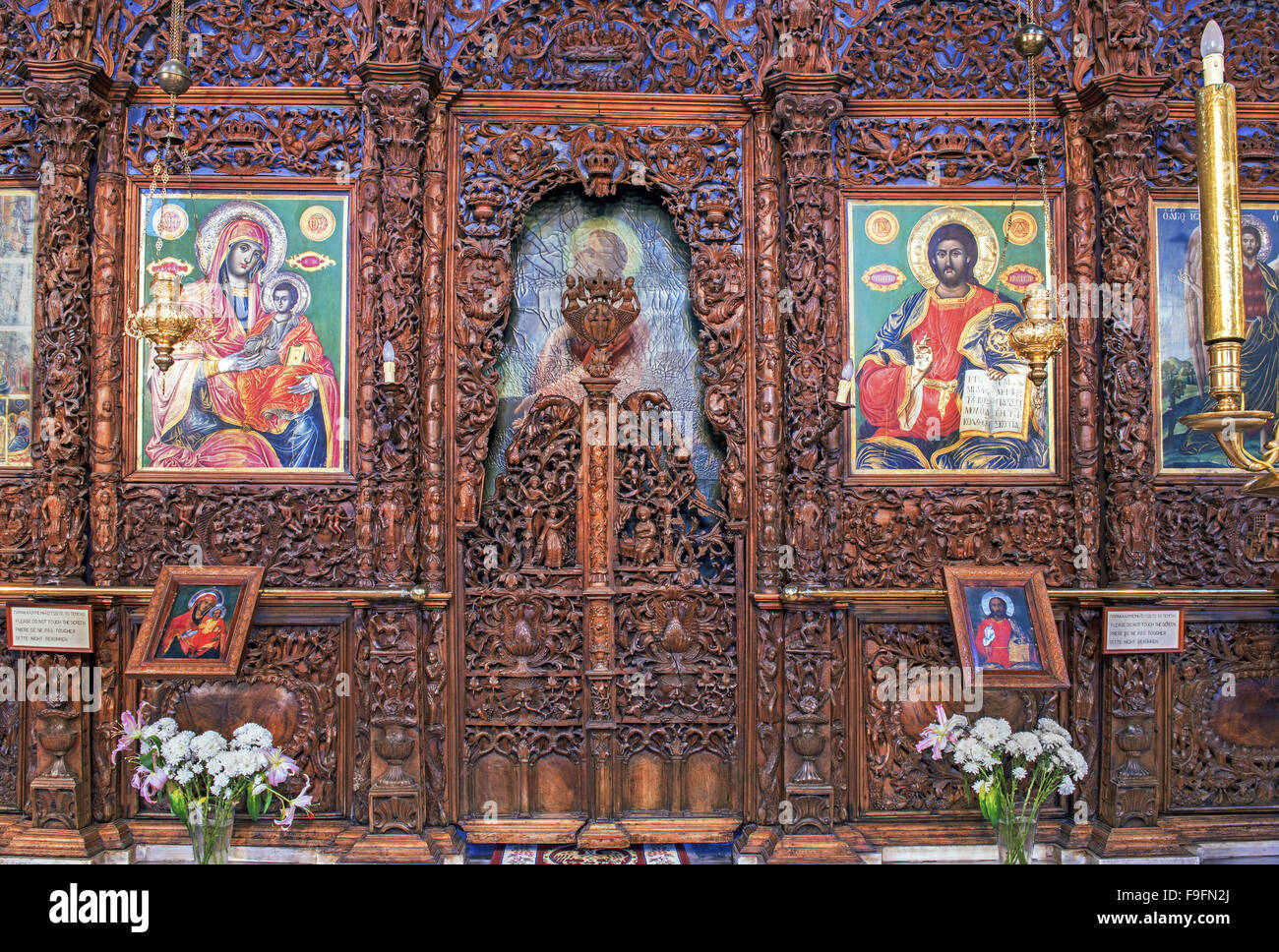 Iconostasis and greece hi-res stock photography and images - Alamy