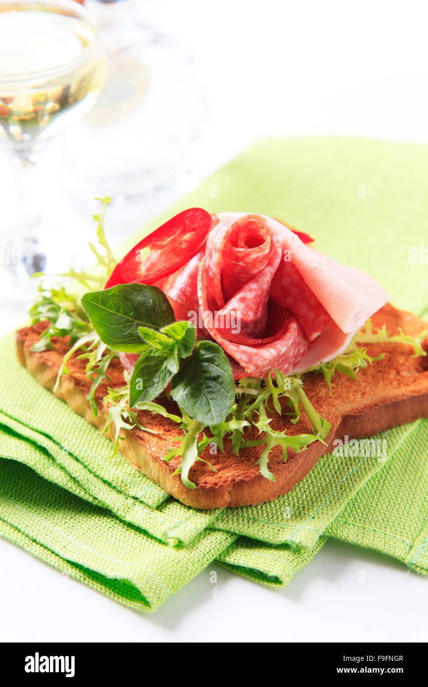 Cocktail salami hi-res stock photography and images - Alamy