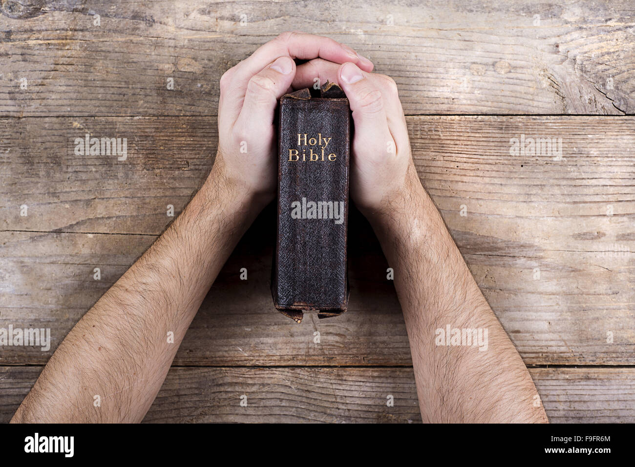 Wooden church bible hi-res stock photography and images - Alamy