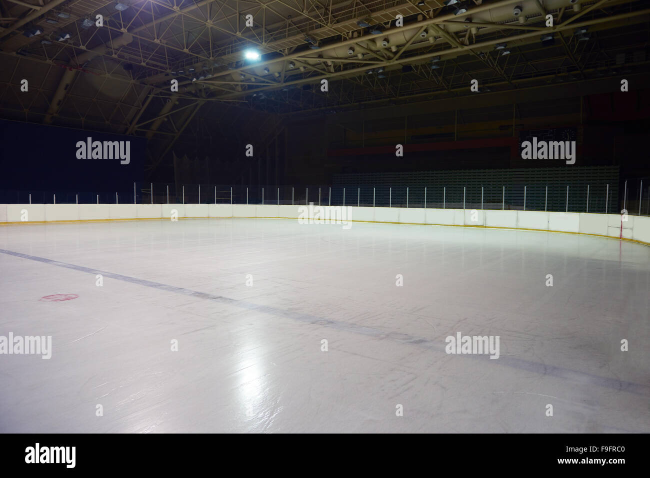 Figure Skating Rink Empty