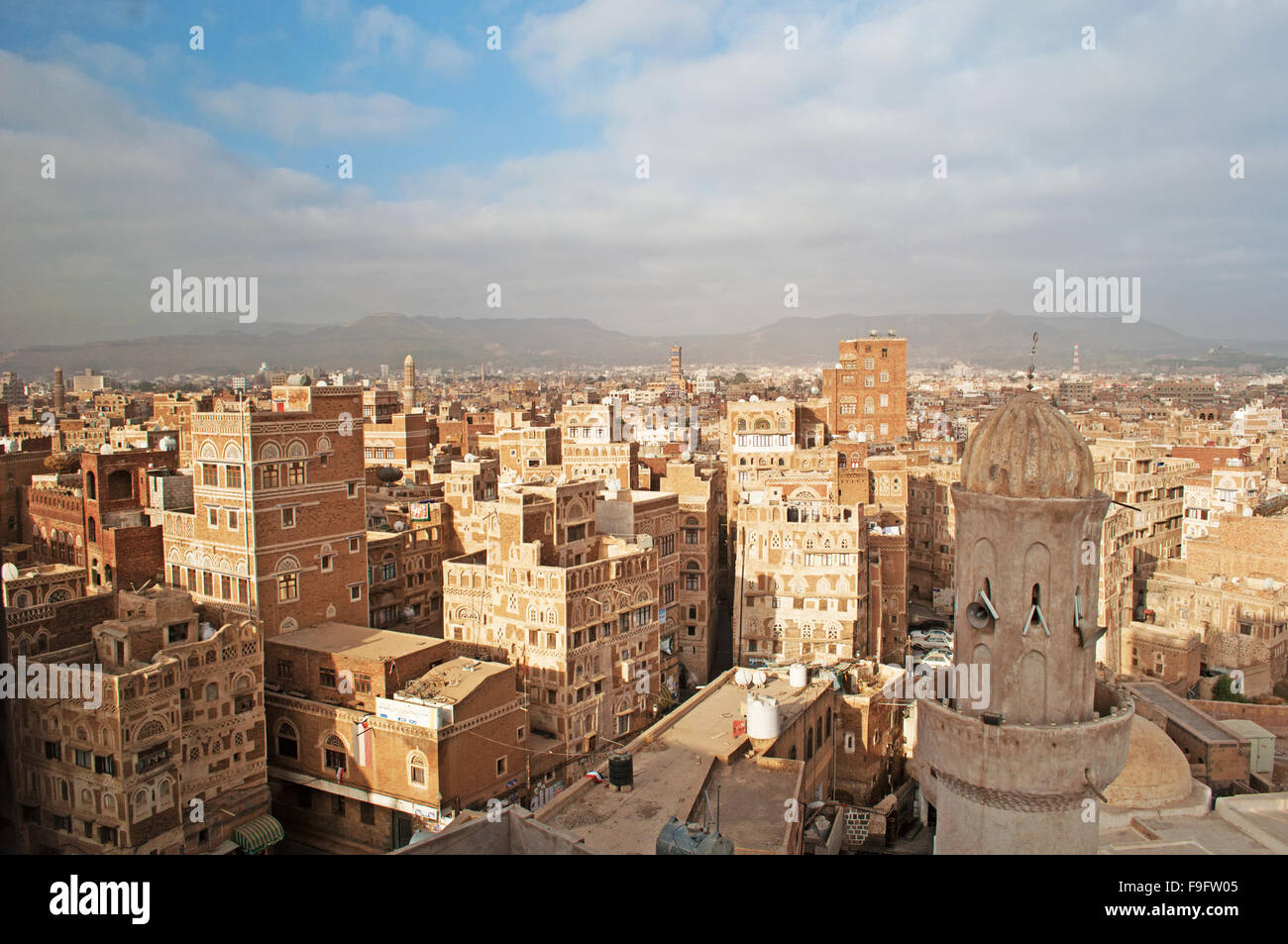 The Old City of Sana'a, the oldest continuously inhabited and populated ...