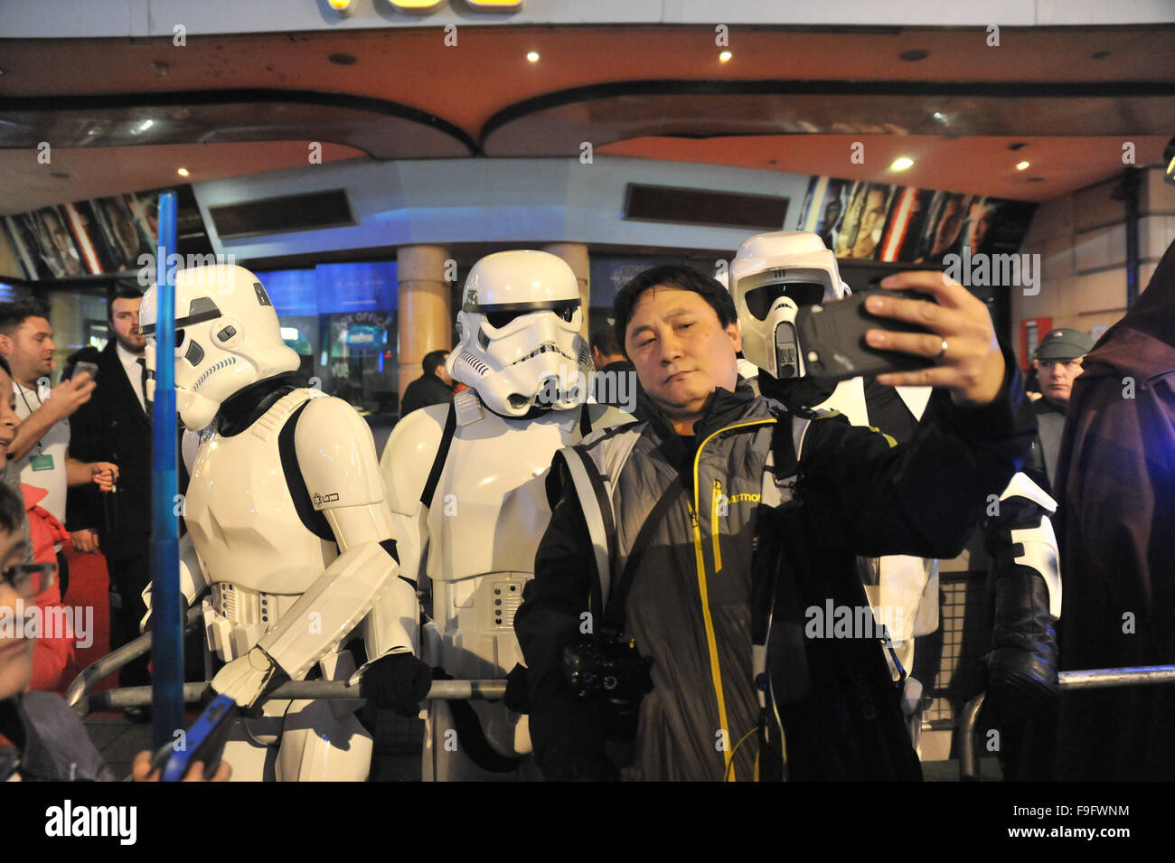 London, UK. London premiere Star wars Force awakens Stock Photo - Alamy