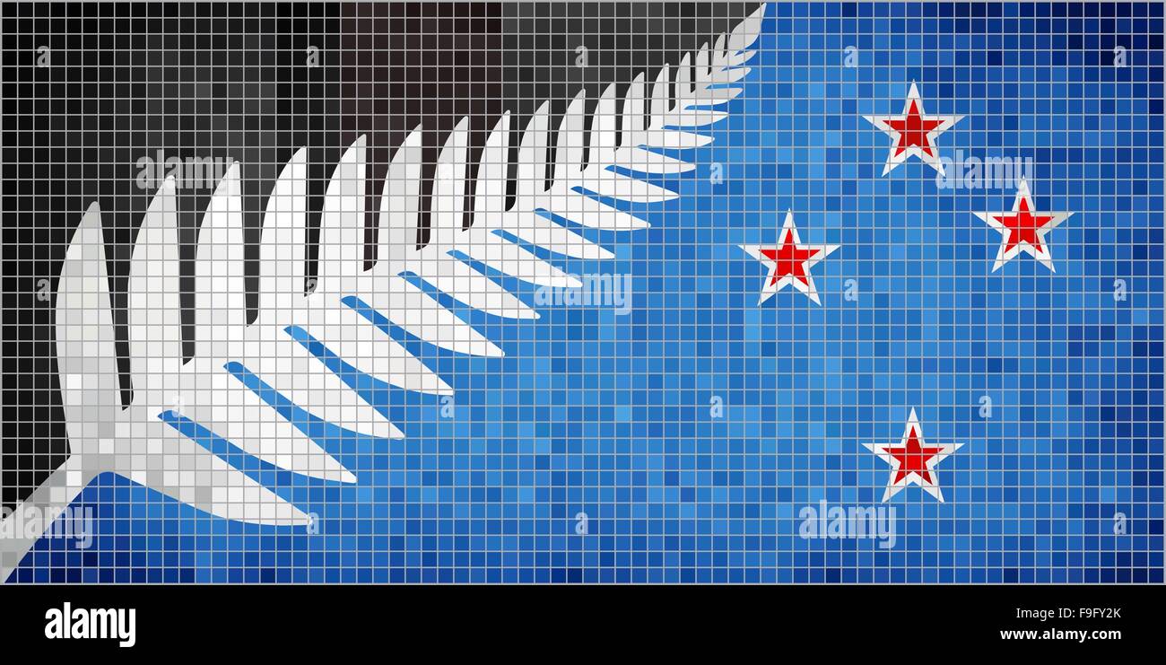 New flag of New Zealand Stock Vector Image & Art - Alamy