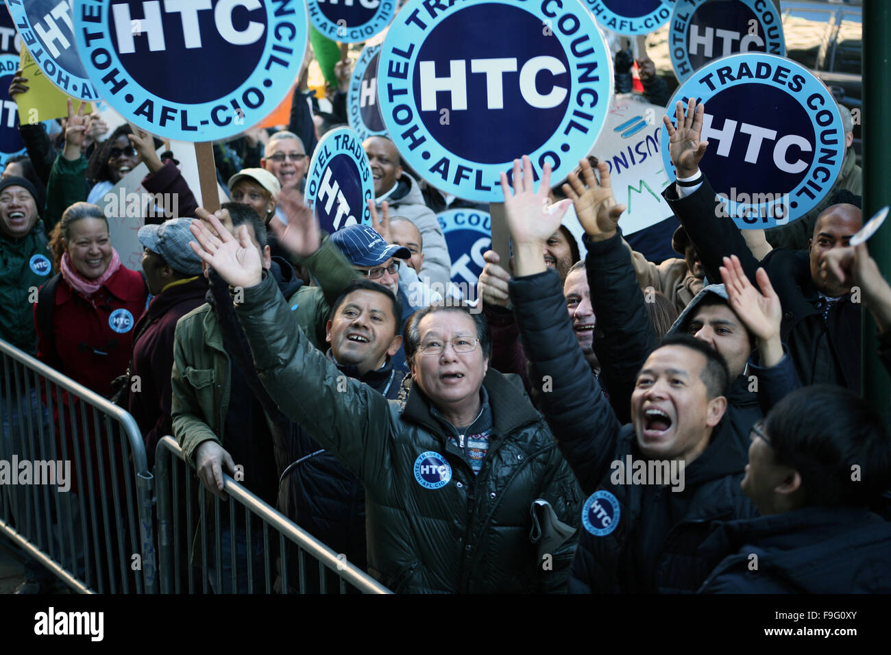 New York City Affordable Housing Rally Stock Photo - Alamy