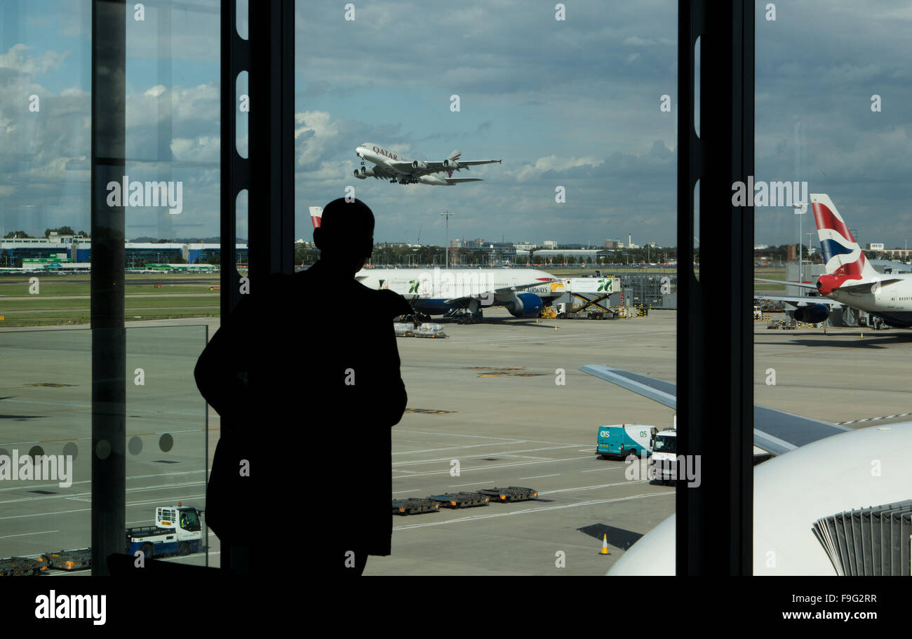 British airways plane interior hi-res stock photography and images - Alamy
