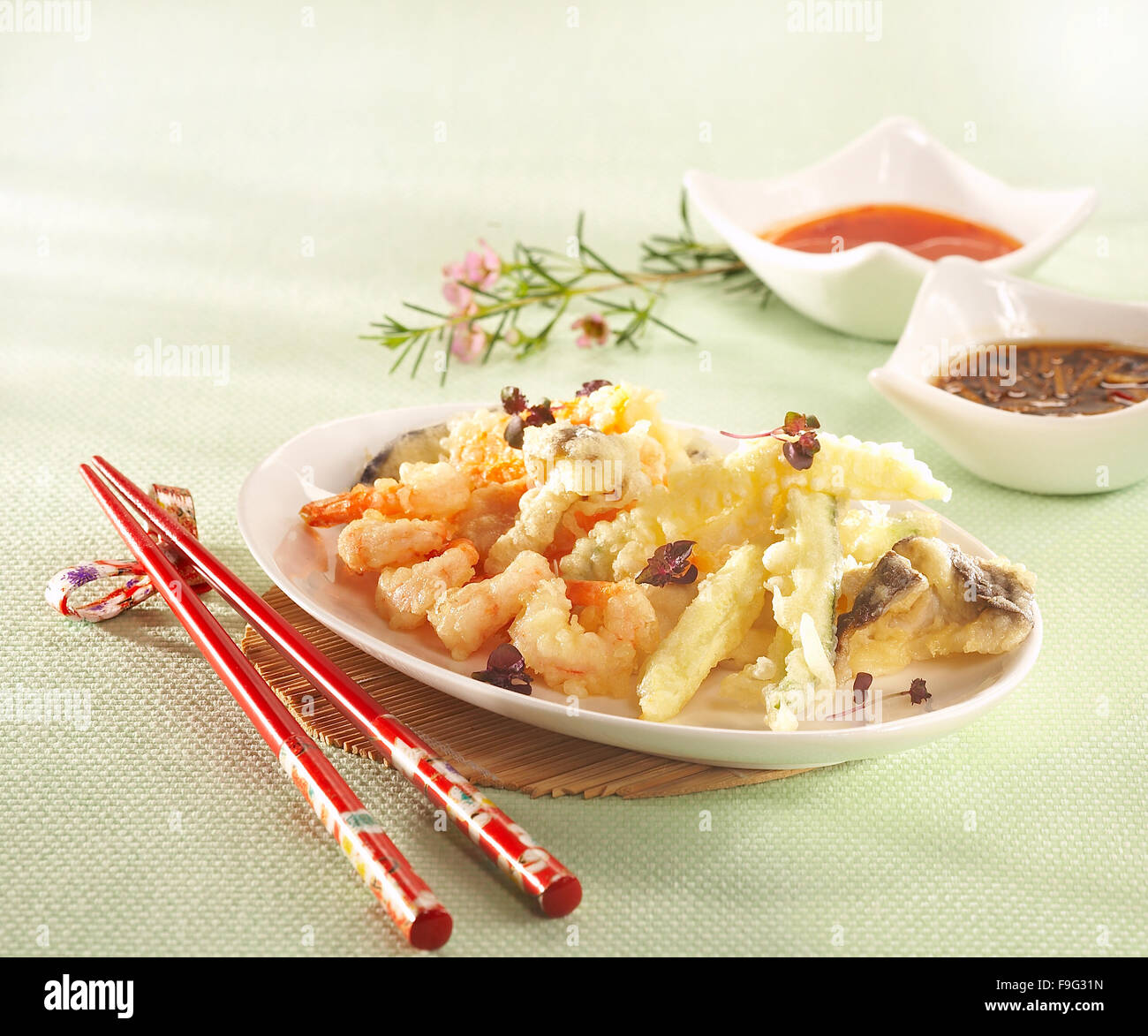 Aubergine tempura hi-res stock photography and images - Alamy