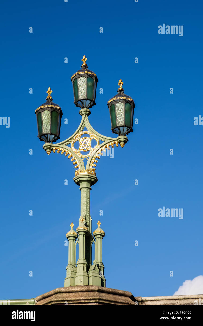 Old Fashioned Lamp in London Stock Photo - Alamy