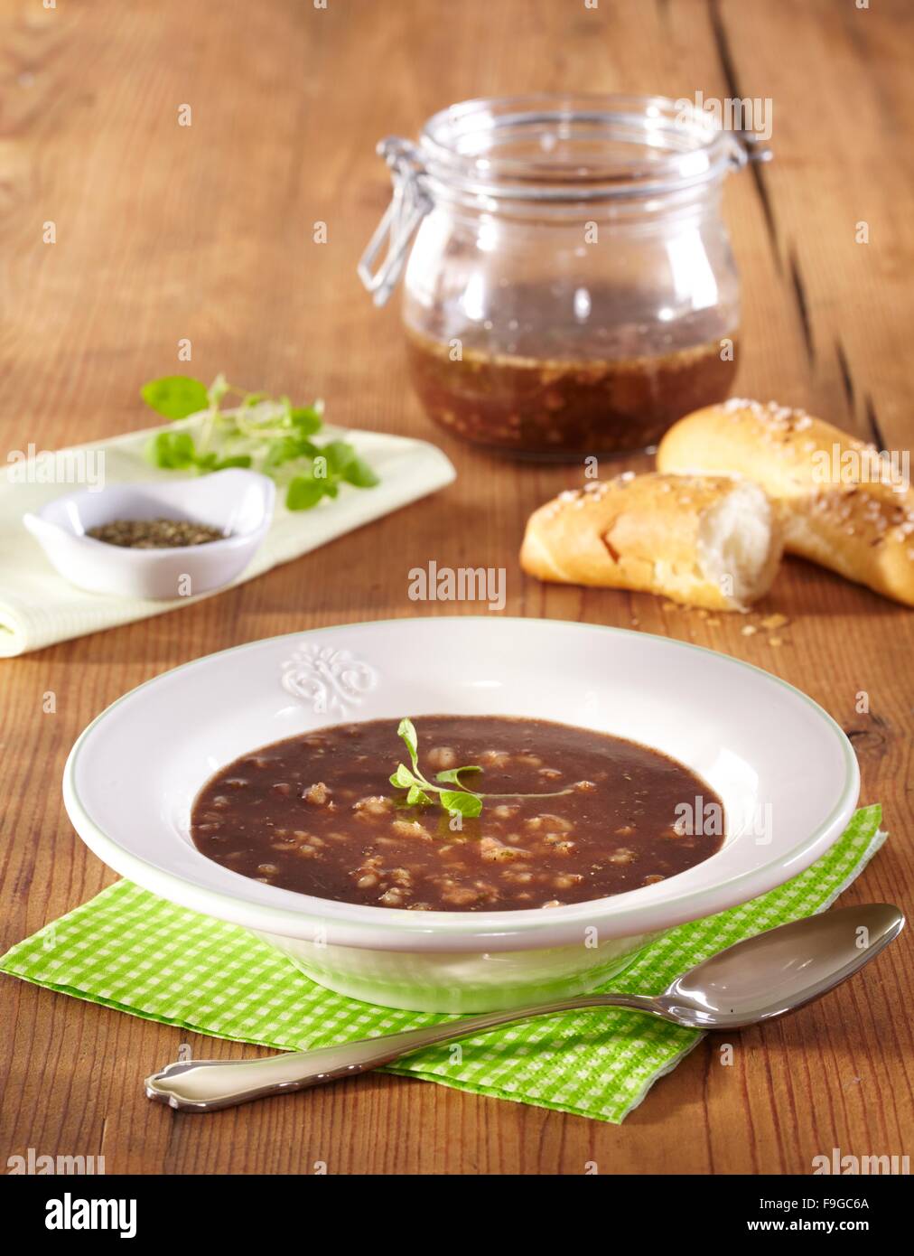 Pig Blood Soup High Resolution Stock Photography and Images - Alamy