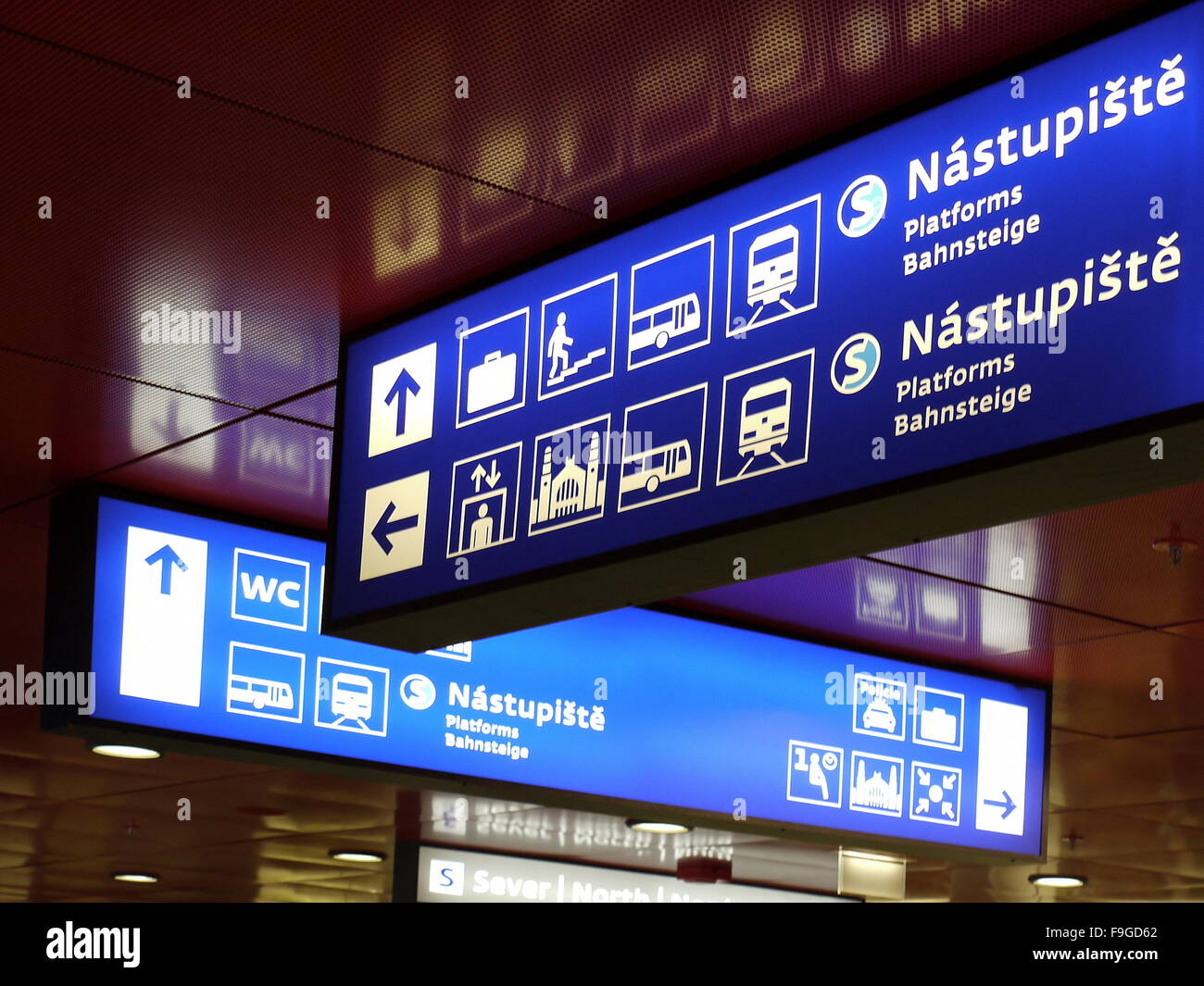 Information railway hi-res stock photography and images - Alamy