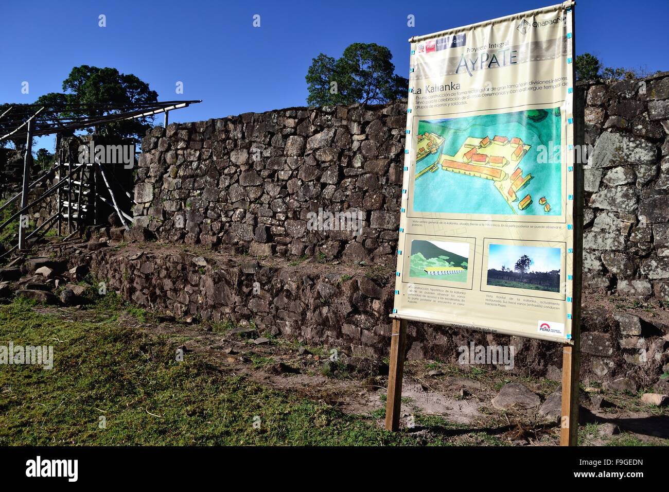 La Kallanka ( Ceremonial building ) - Archaeological site of AYPATE ...