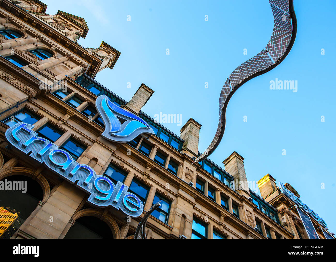 The Triangle shopping centre in Manchester, England, UK Stock Photo - Alamy