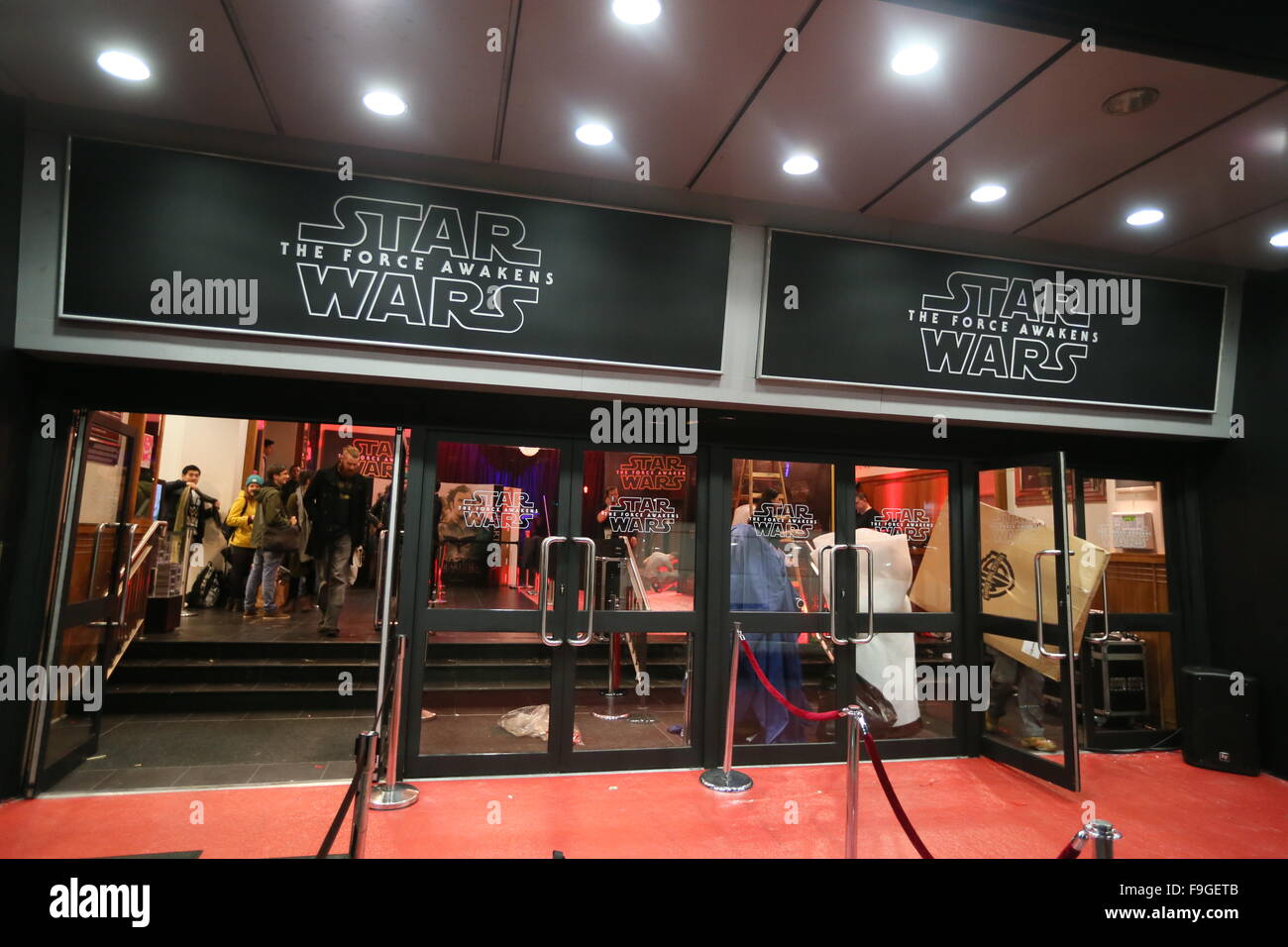 Dublin, Ireland. 16th Dec, 2015. Image from the Savoy Cinema on O ...