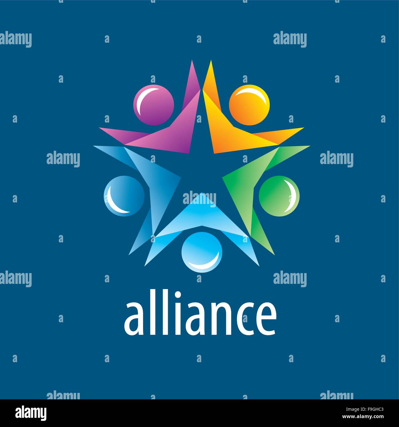 Human Alliance logo Stock Vector Image & Art - Alamy