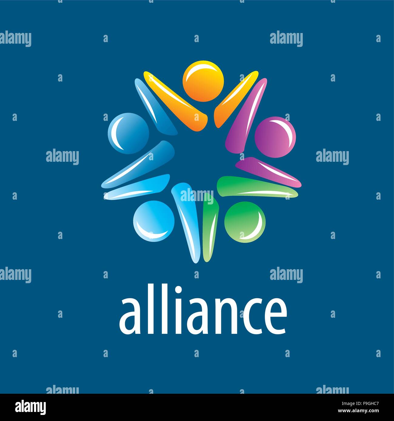 Human Alliance logo Stock Vector Image & Art - Alamy