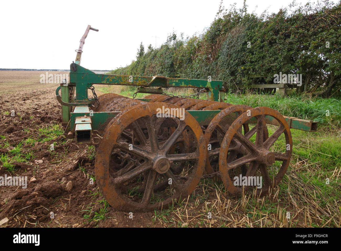 Harrow is a cultivation tool to be used for primary cultivation or ...