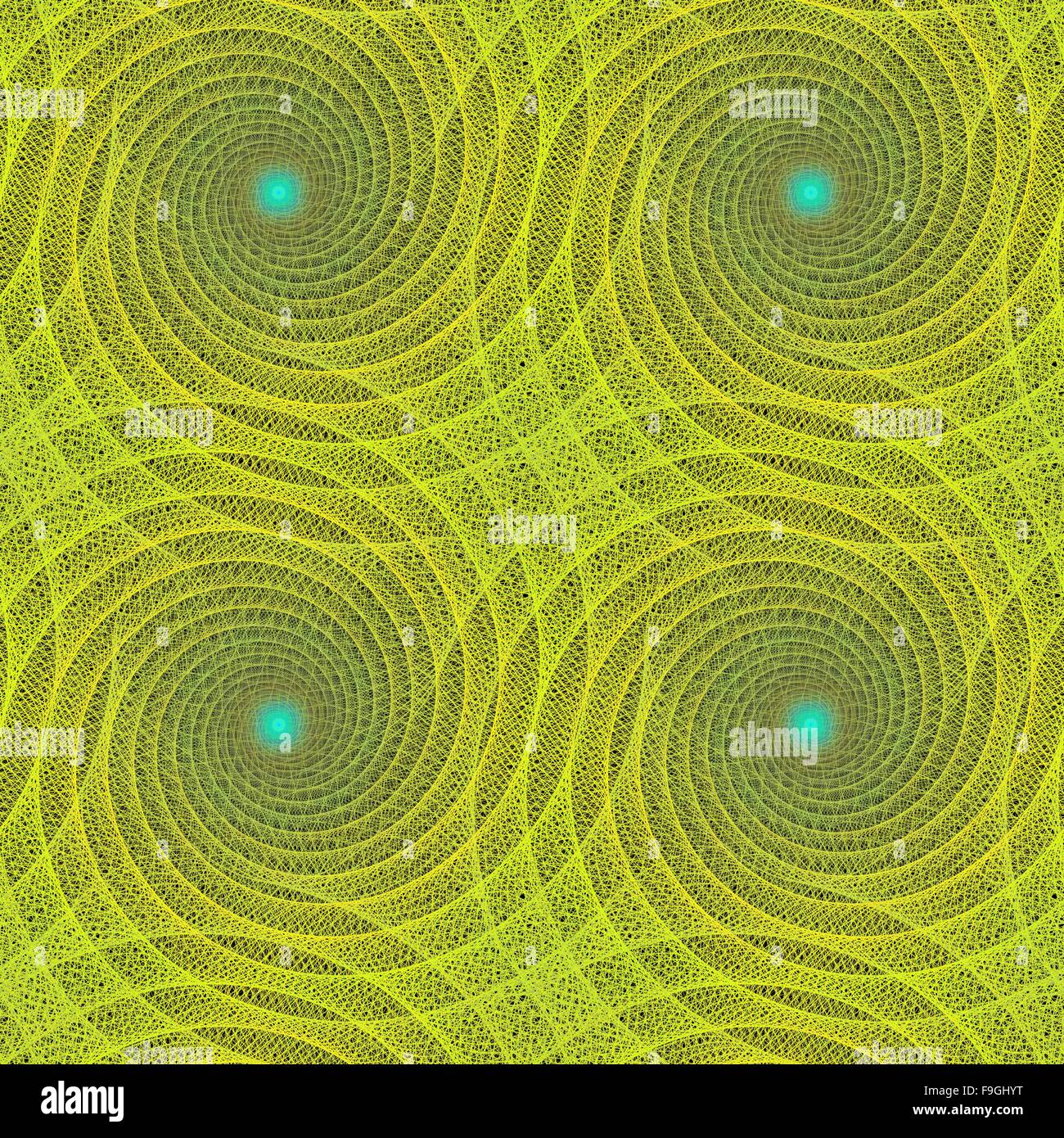 Seamless yellow fractal pattern background Stock Vector Image & Art - Alamy
