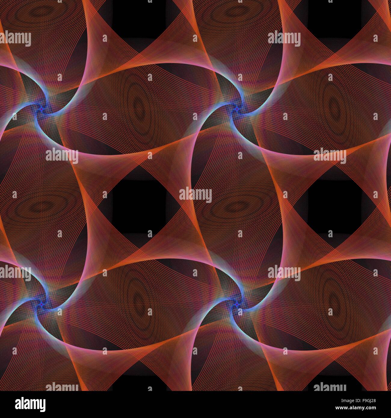 Seamless computer generated fractal pattern background Stock Vector ...