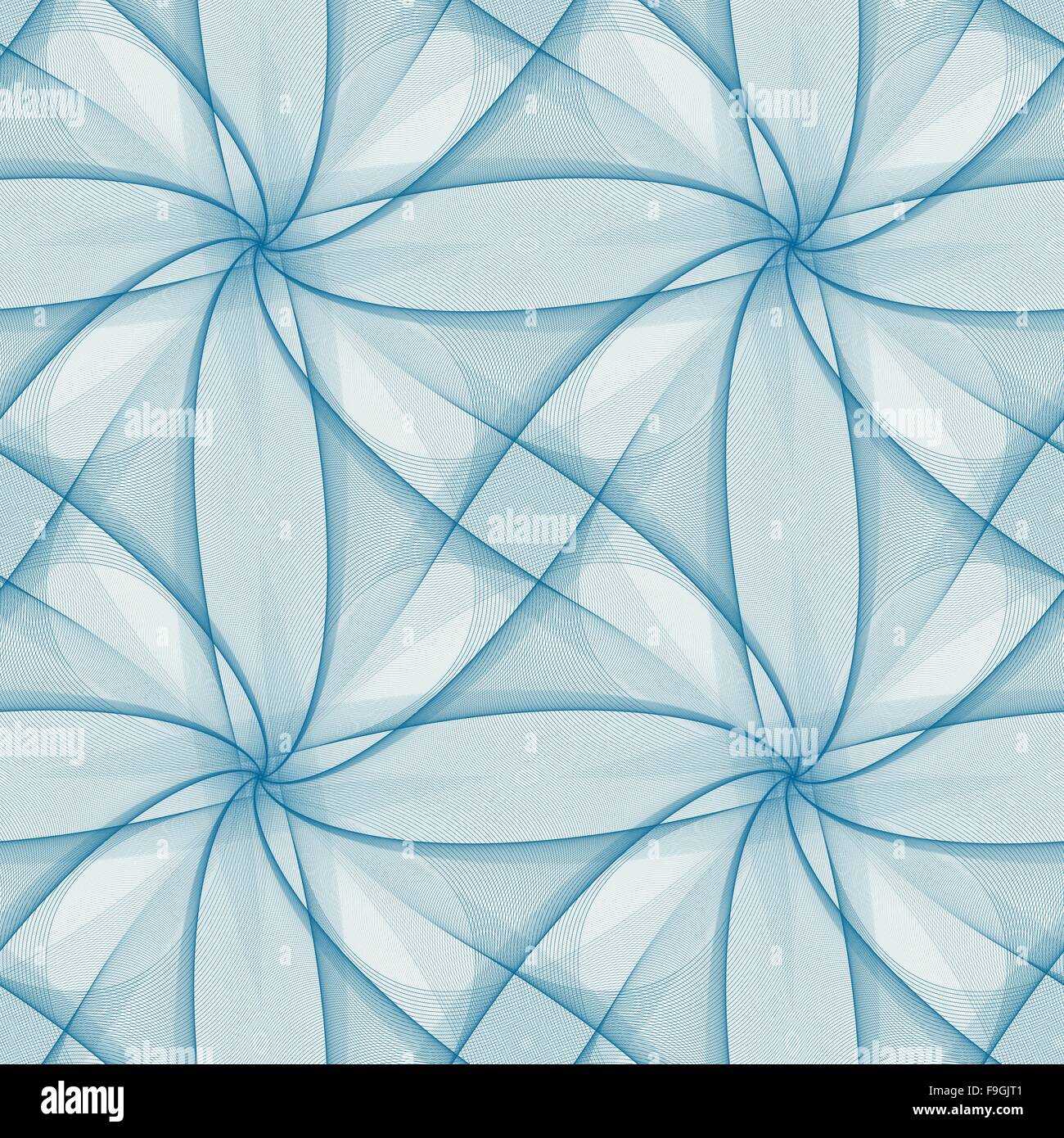 Blue seamless fractal veil pattern design Stock Vector Image & Art - Alamy