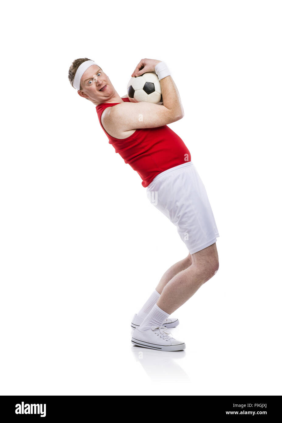 Actor as football player Cut Out Stock Images & Pictures - Alamy