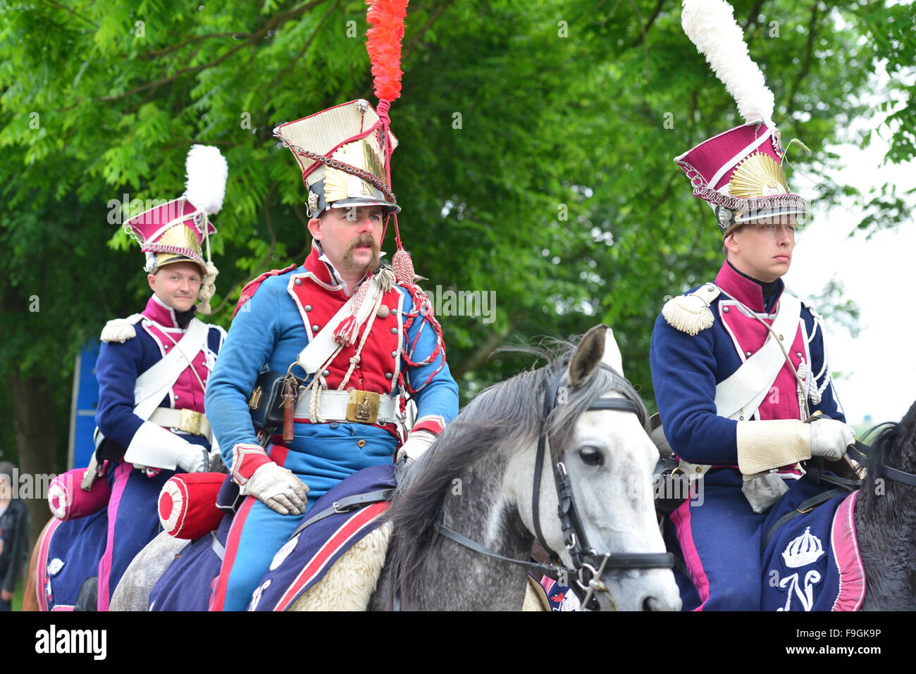 Battle of Waterloo, Bicentennial, Waterloo, Belgium Stock Photo - Alamy