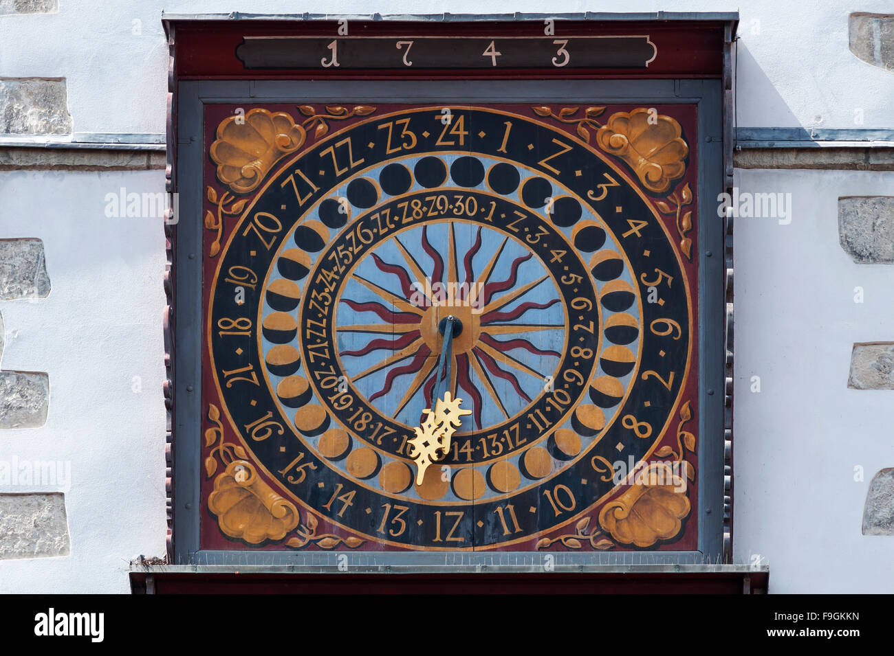 Gorlitz old town hall astronomical clock hi-res stock photography and ...