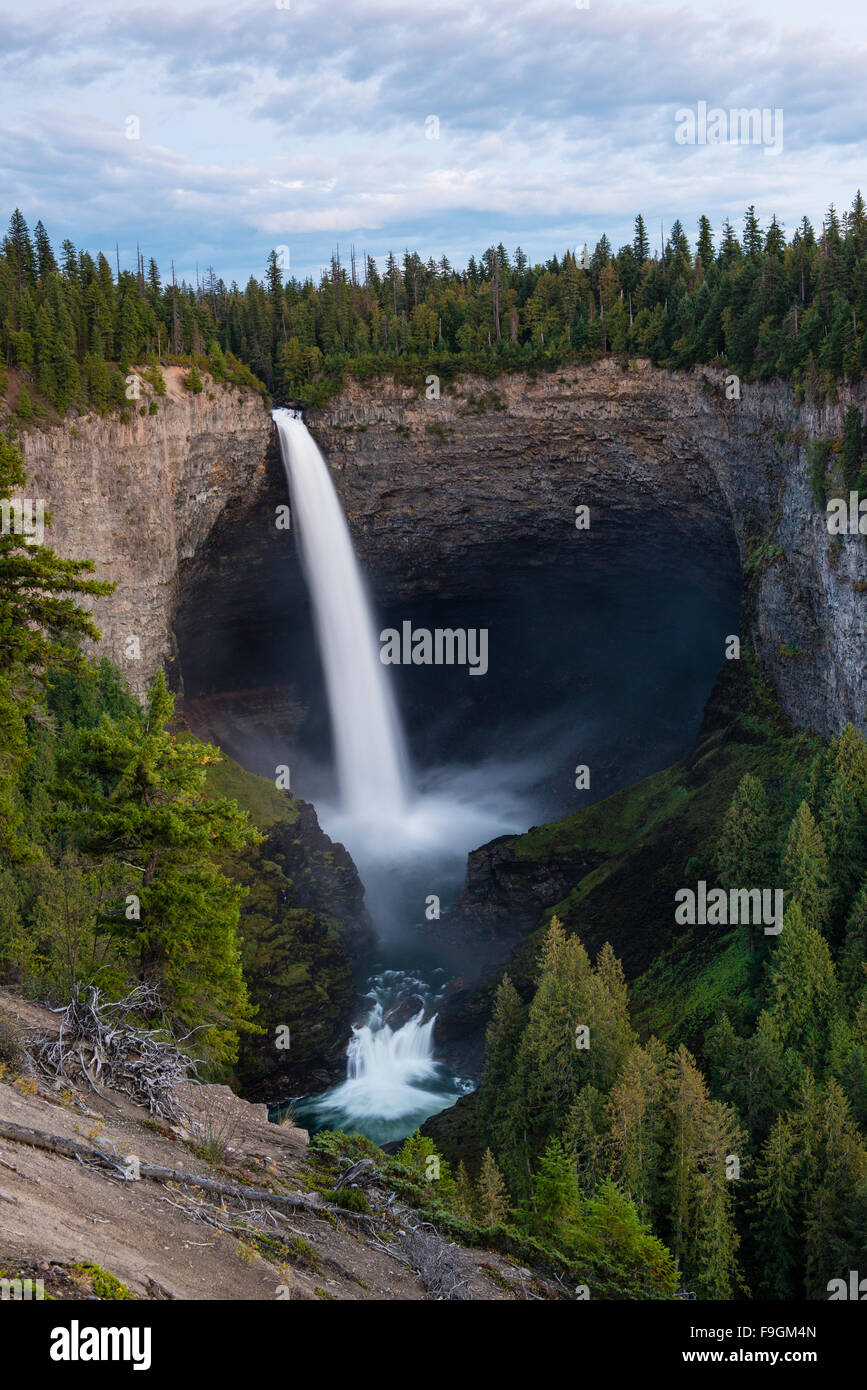 Helmcken Falls, waterfall, Wells Gray Provincial Park, Murtle River ...
