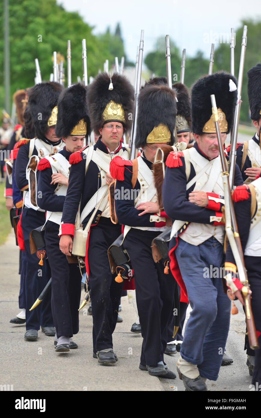 Battle of Waterloo, Waterloo, Bicentennial Stock Photo - Alamy