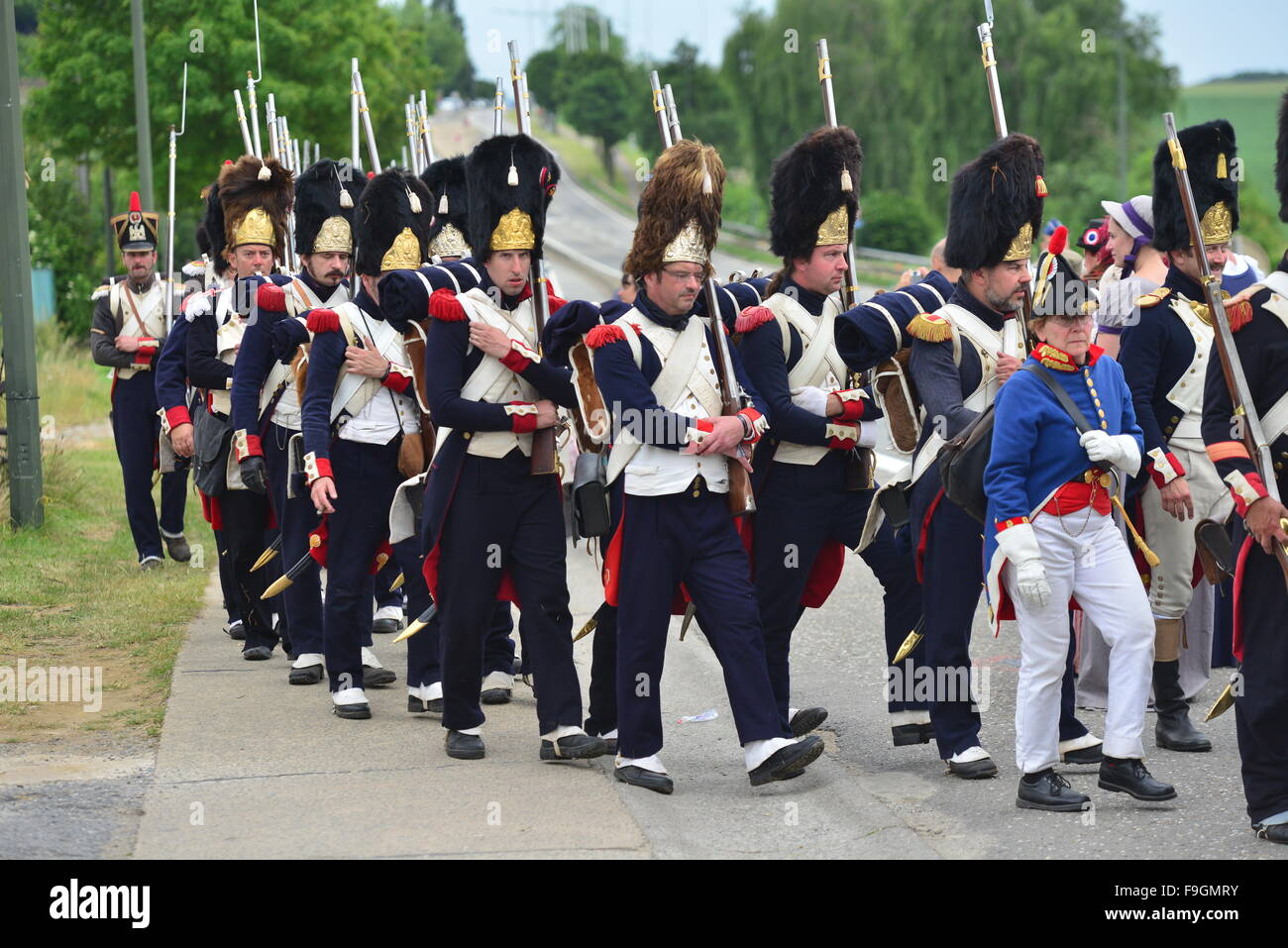 Battle of Waterloo, Waterloo, Bicentennial Stock Photo - Alamy