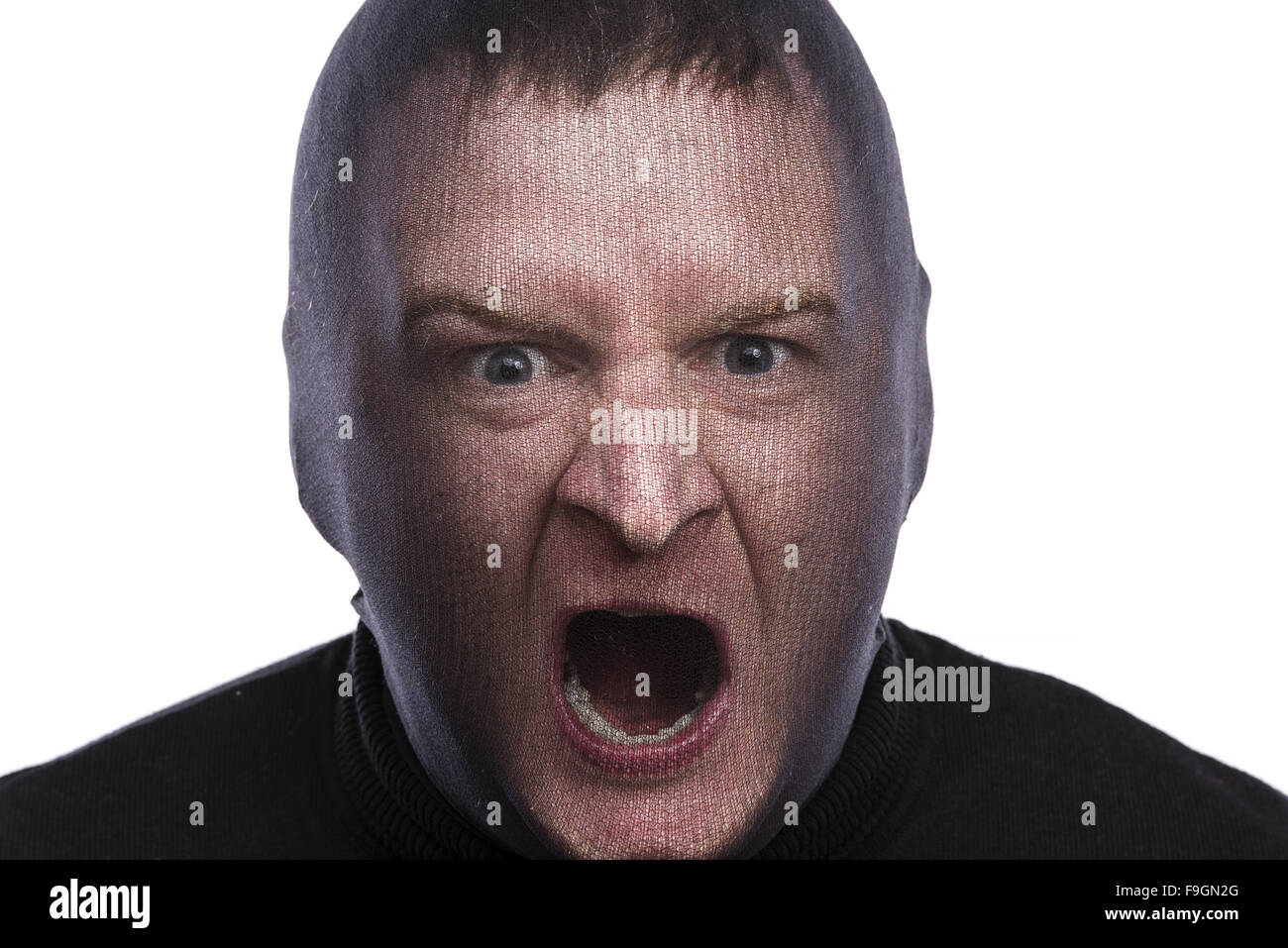 Angry faces black white hi-res stock photography and images - Alamy