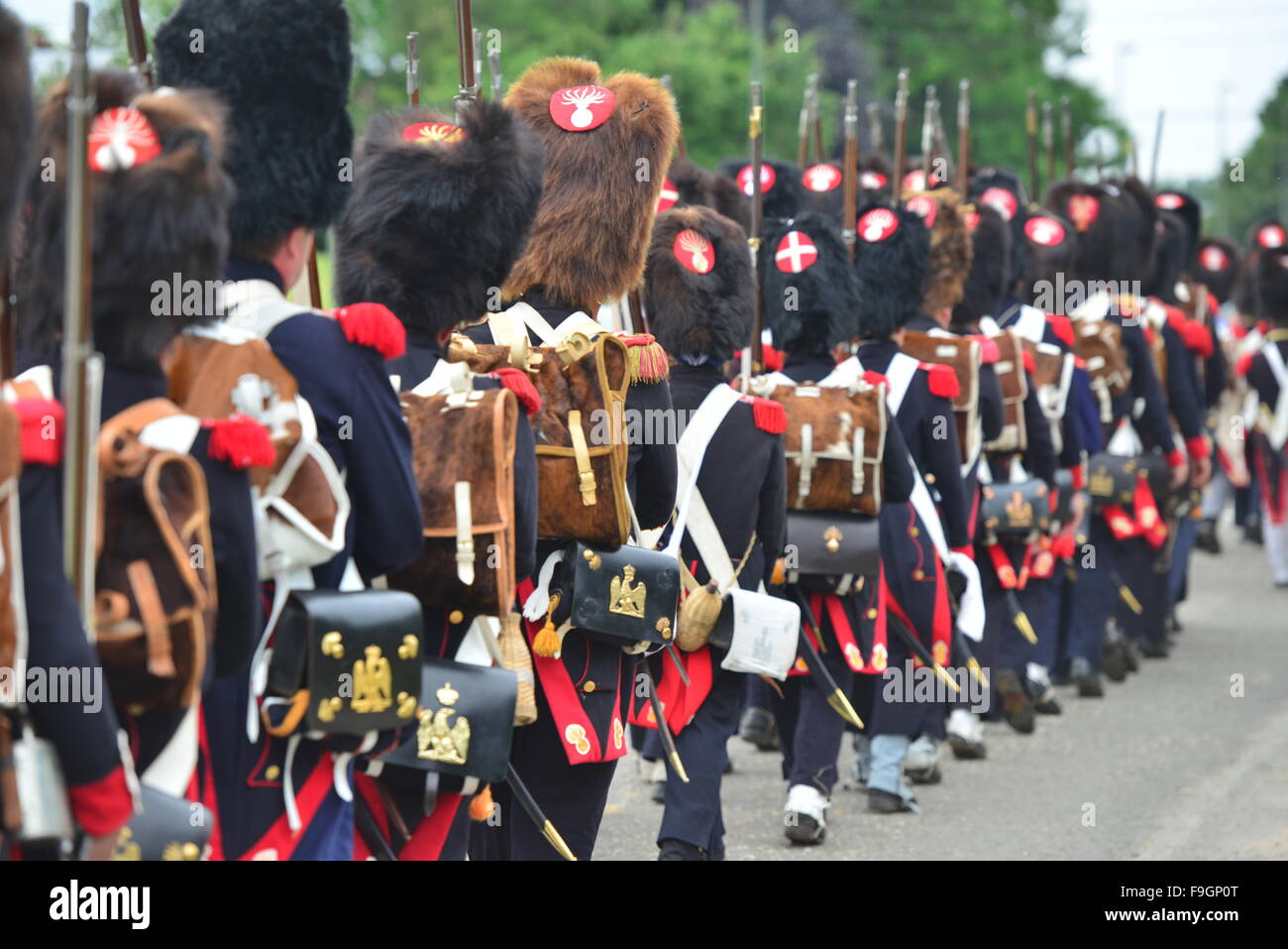 Battle of Waterloo, Waterloo, Bicentennial Stock Photo - Alamy