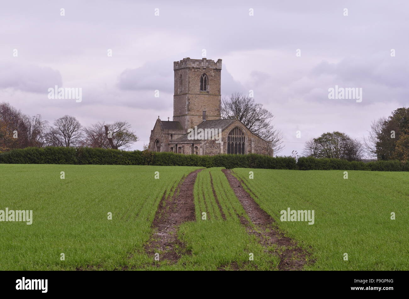 St Andrew church Paull Yorkshire Stock Photo - Alamy