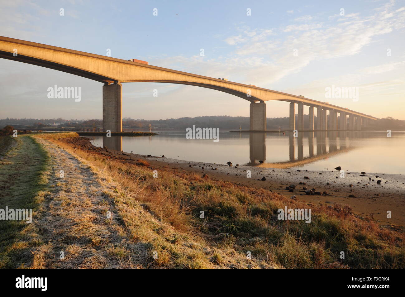 Orwell Bridge, Ipswich Suffolk UK Stock Photo - Alamy