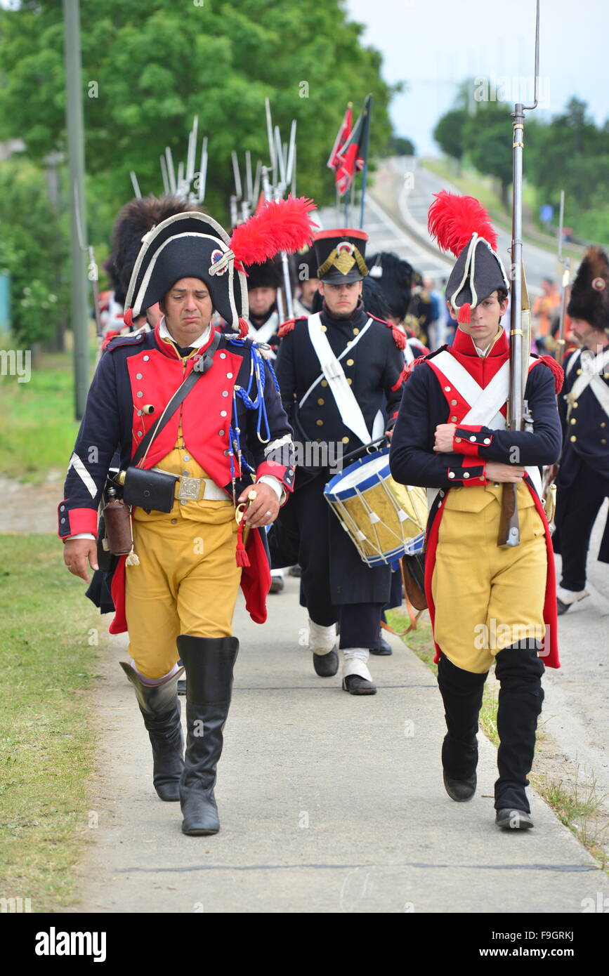 Battle of Waterloo, Waterloo, Bicentennial Stock Photo - Alamy